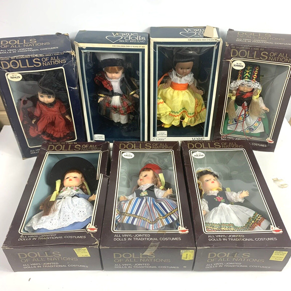 Vogue | Toys | Lot Vintage Dolls 2 Vogue Ginny From Far Away Land 5 ...